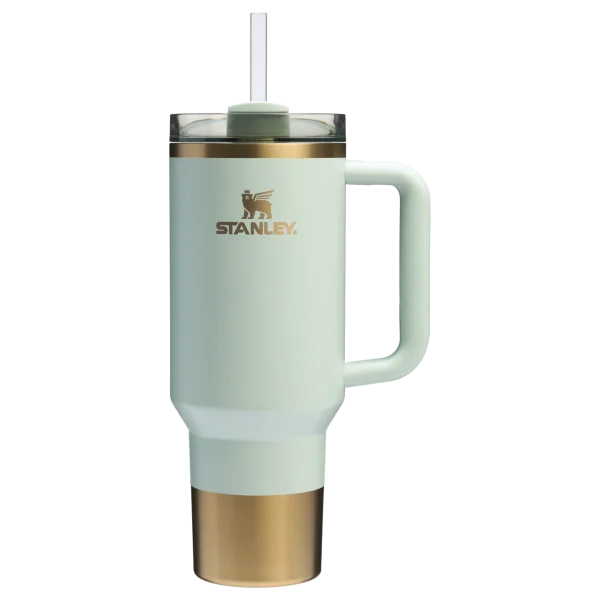 Stanley Flowstate Tumbler – Gilded Celadon – Stanley Qatar